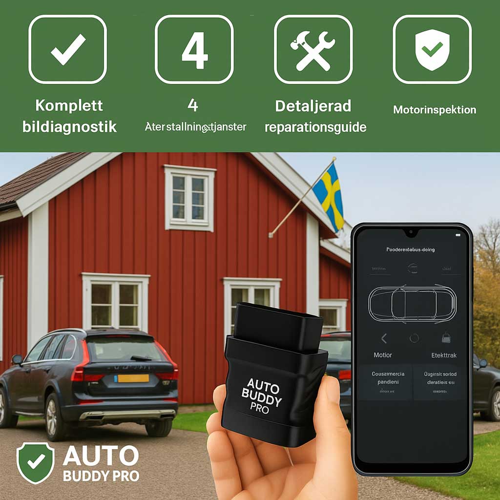Auto Buddy Pro Smart Diagnosverktyg – AutoBuddy